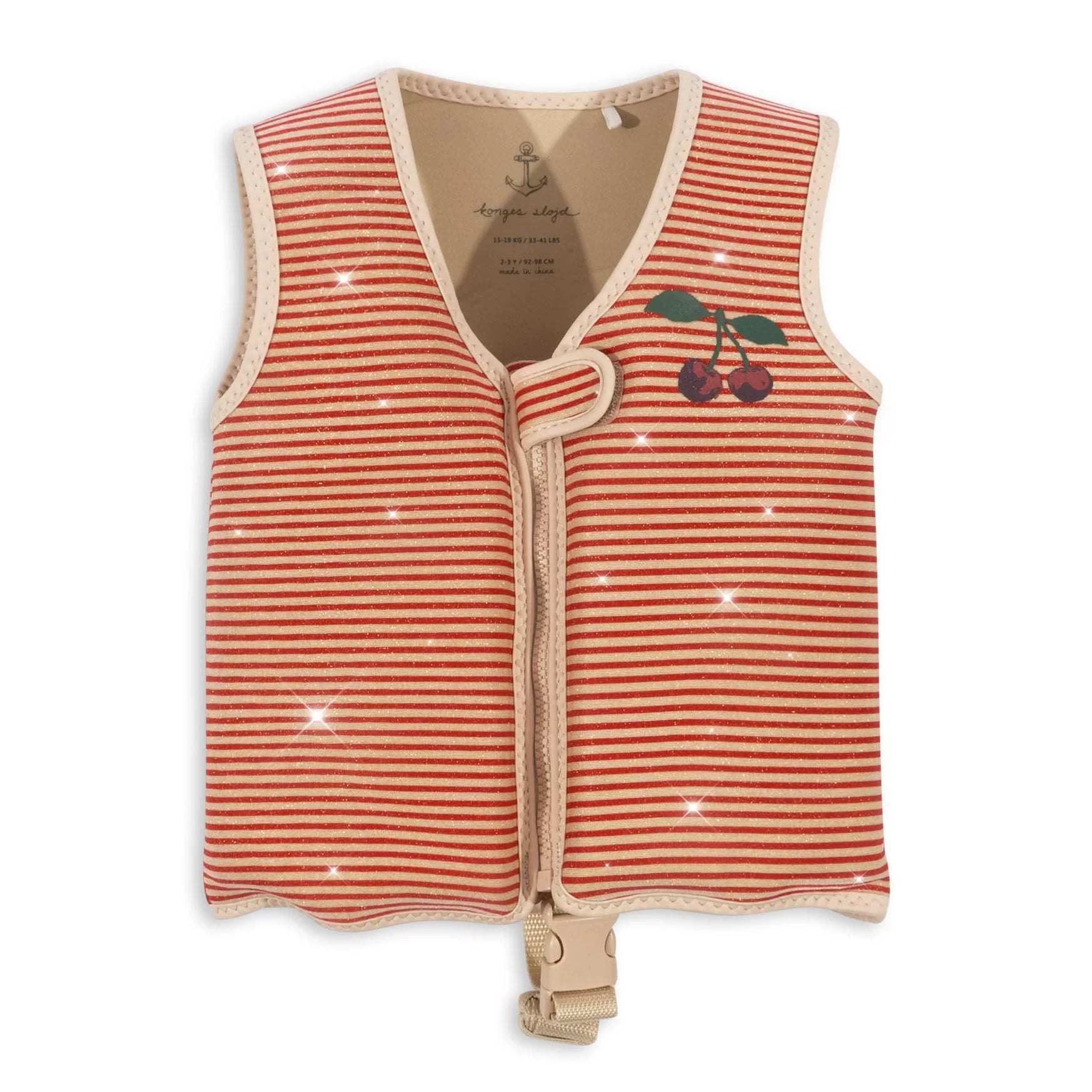 Float Vest ''Glitter Stripe'' – folk berlin