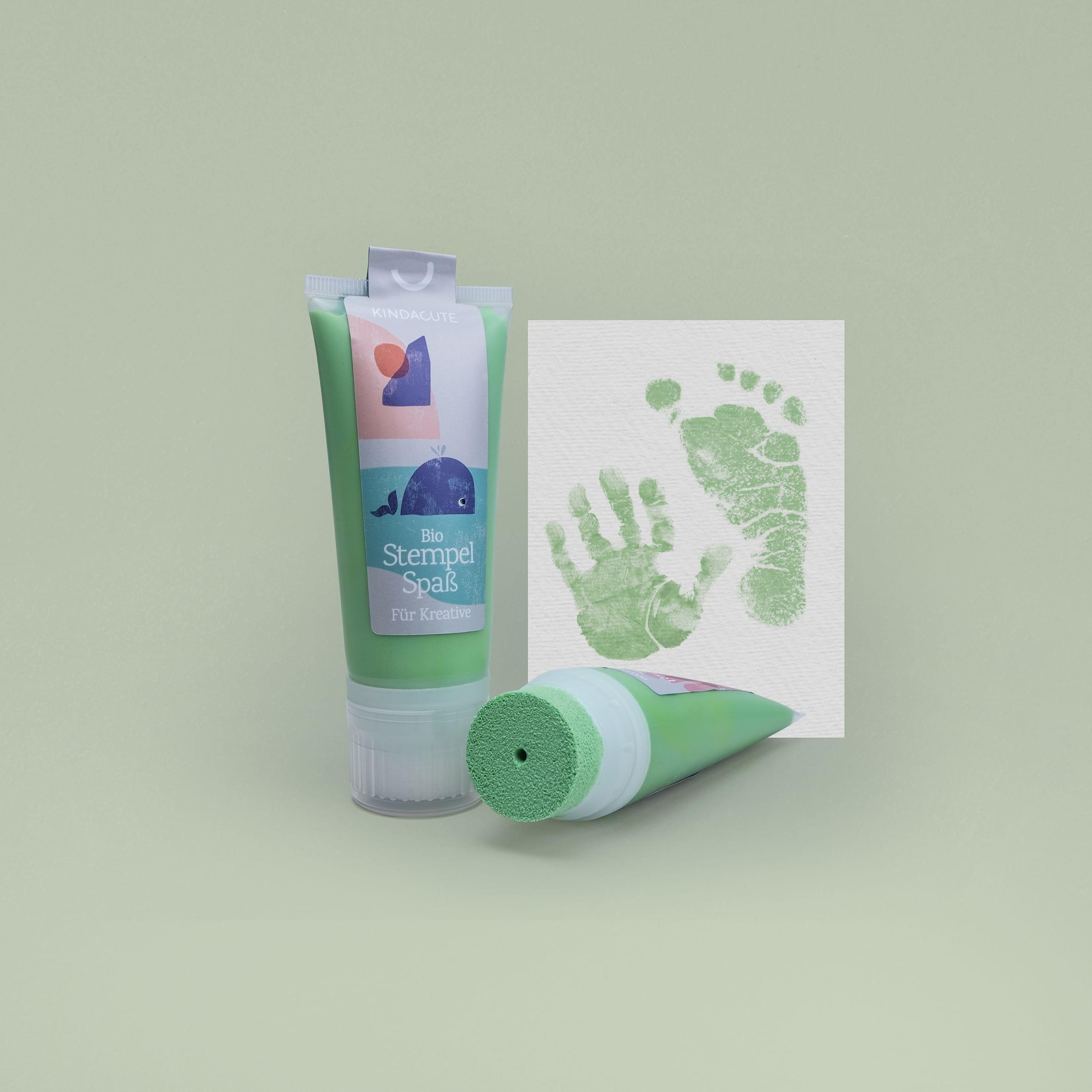 Organic Stamp Paint, 50ml Linde – folk berlin