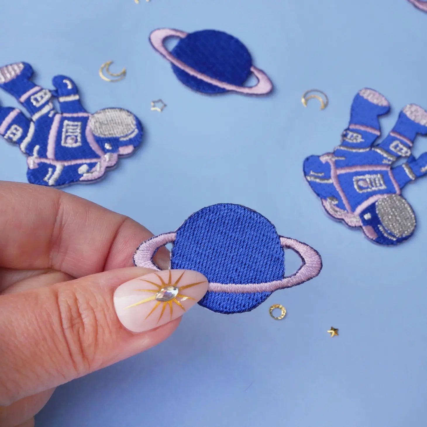 Iron-On Patch ''Planet'' – folk berlin